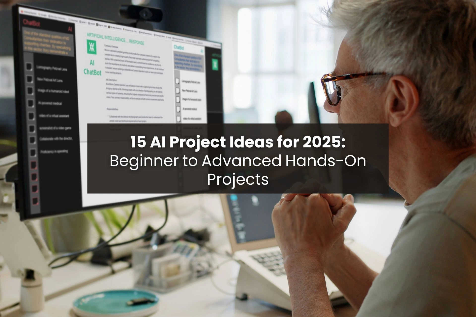 15 AI Project Ideas in 2025 for Beginner to Advanced