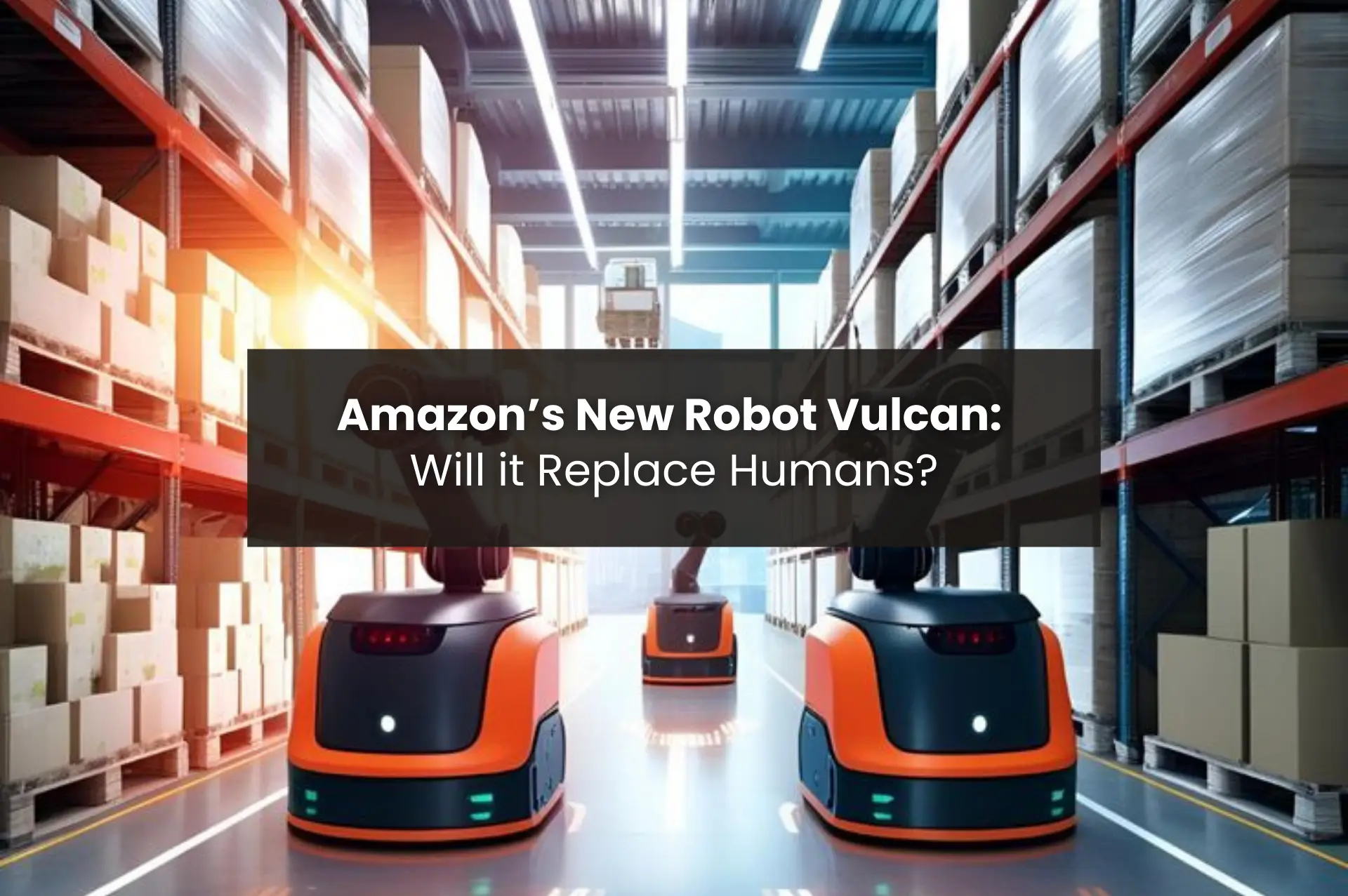 Vulcan Amazon's New Smart Robot with Tactile Sensing