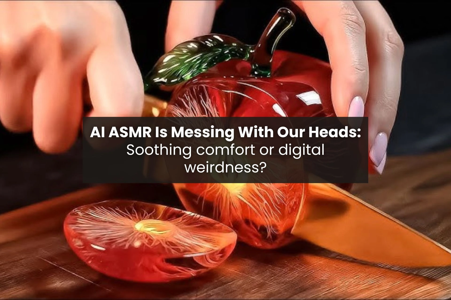 What Makes AI ASMR So Addictive and Weirdly Comforting