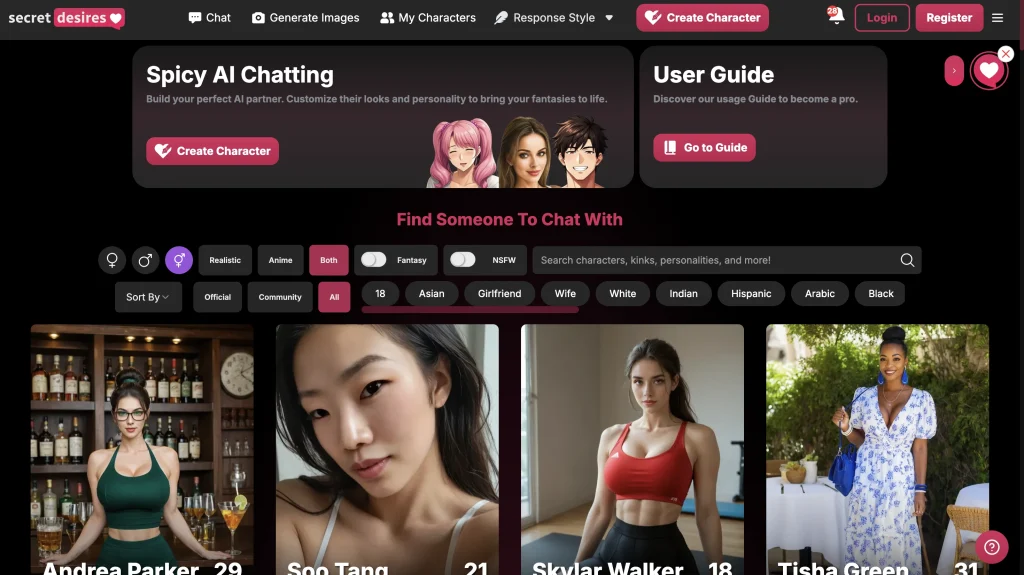 Top 10 NSFW AI Chatbot Apps Build Your Perfect AI Partner
