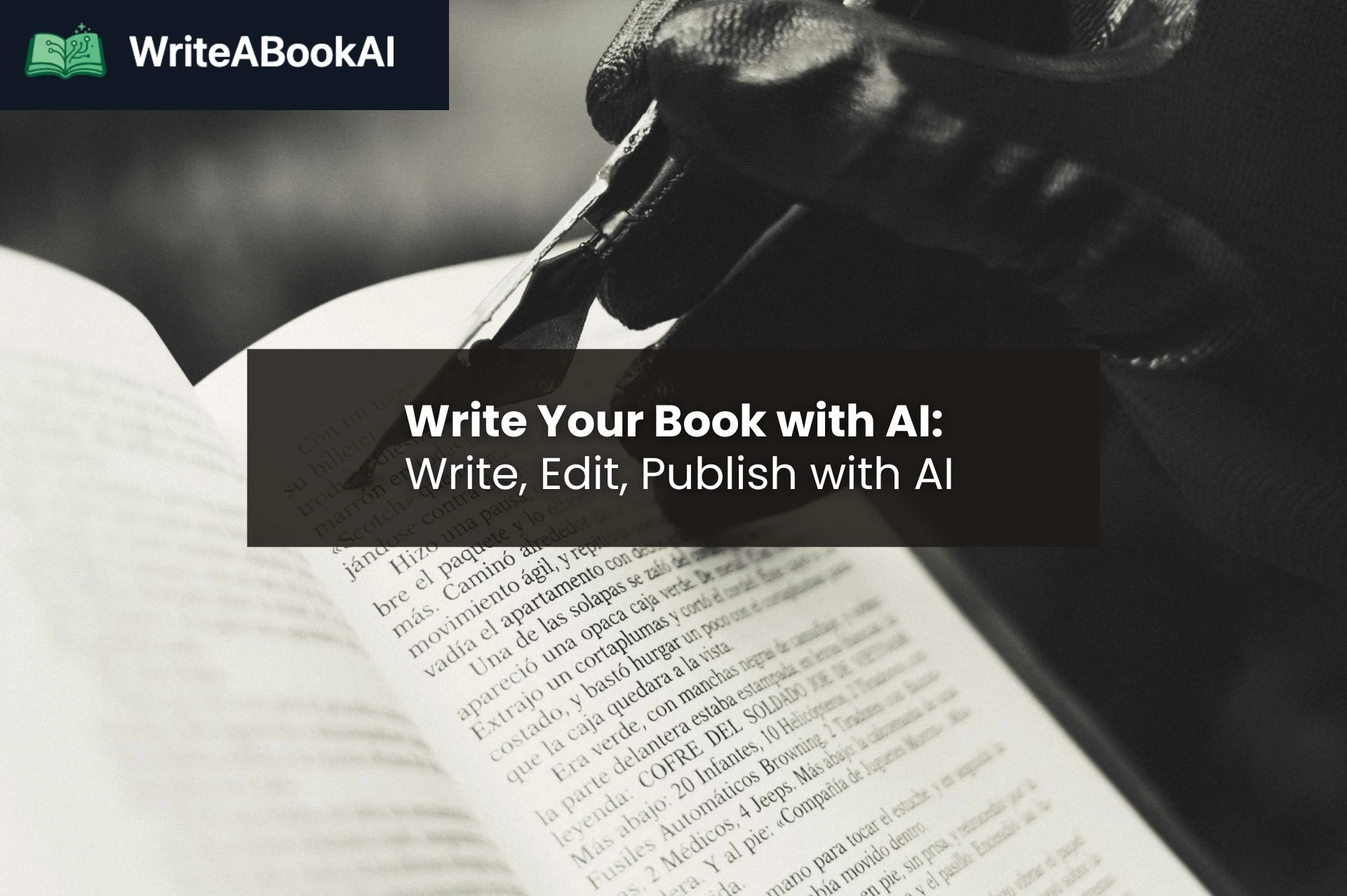 How to Write a Book with AI Using WriteABookAI